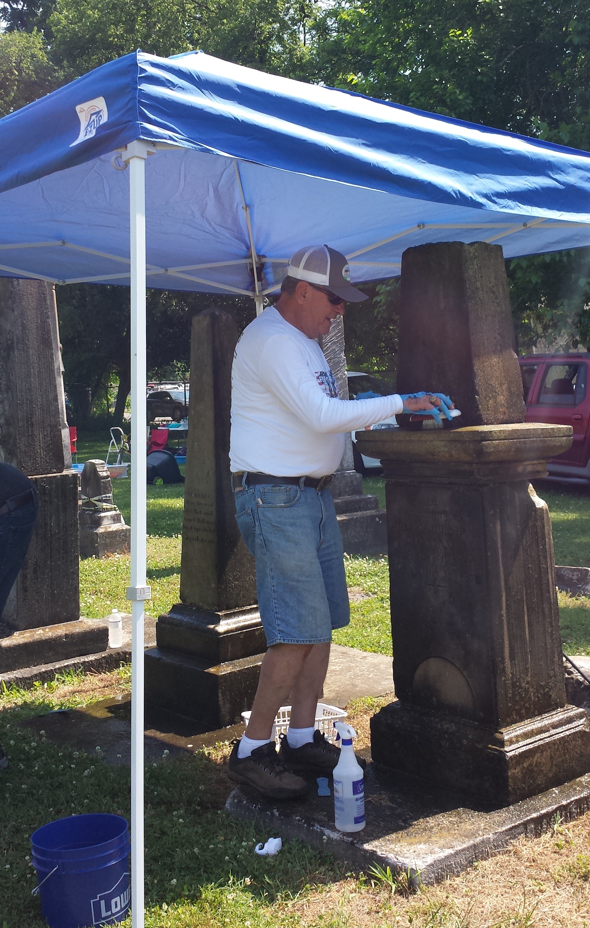 Cemetery Cleaning & Fieldwork | Rutherford County Archaeological Society